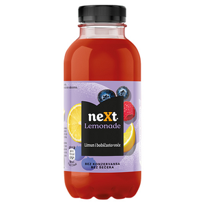 Next Lemonade Zero Limun i bobičasto voće 0.4l 12/1 – Junior Company BGD